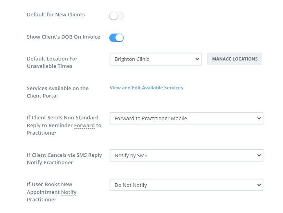Adding and Editing Practitioners